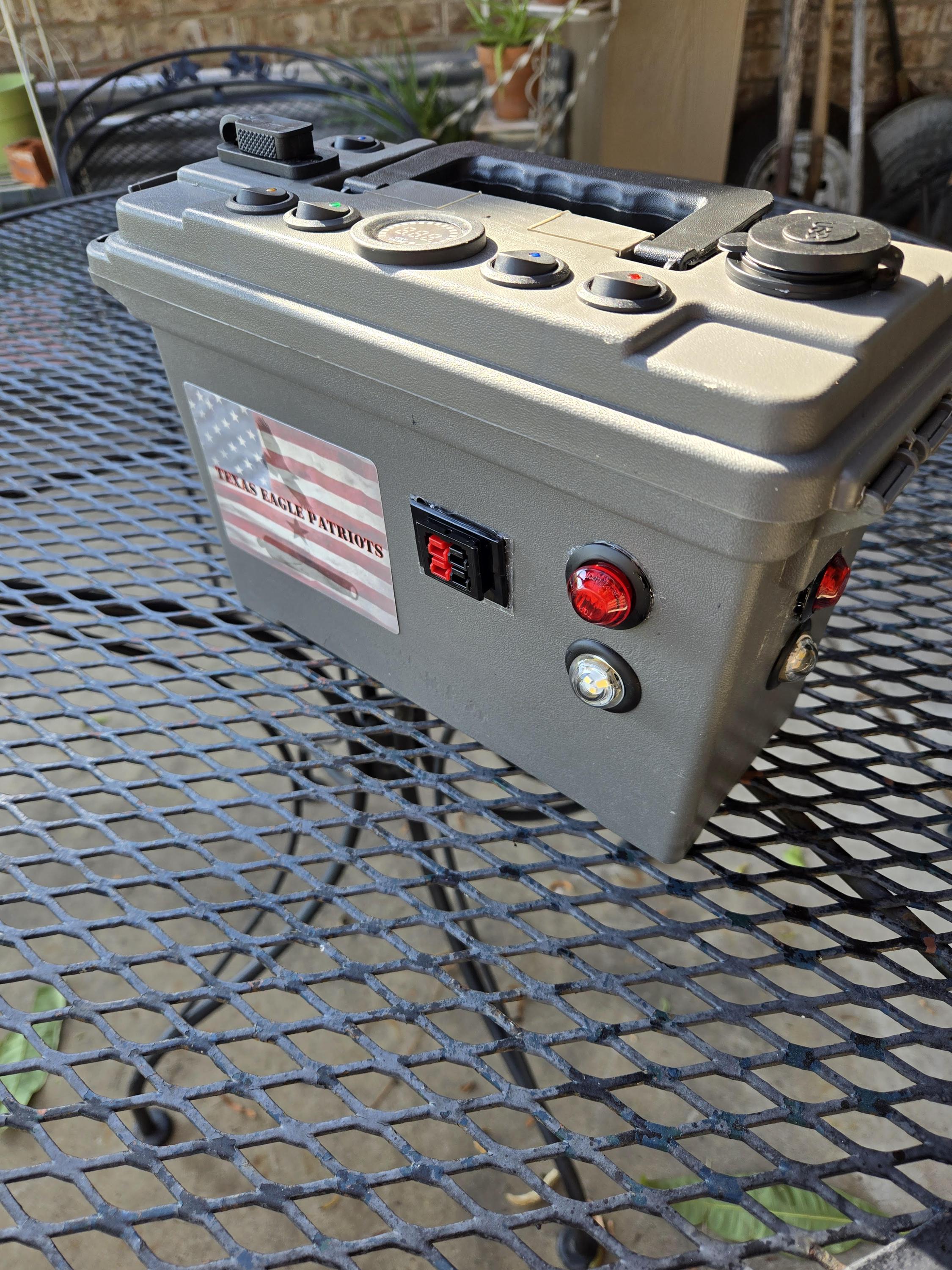 12 Volt Portable Power Box. ****LIMITED RUN****. Amateur (ham) Radio ...