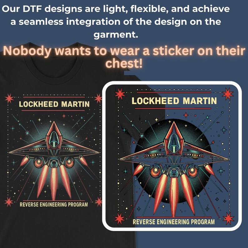 Lockheed Martin (3) UFO Reverse Engineering Program, T-shirt - Etsy
