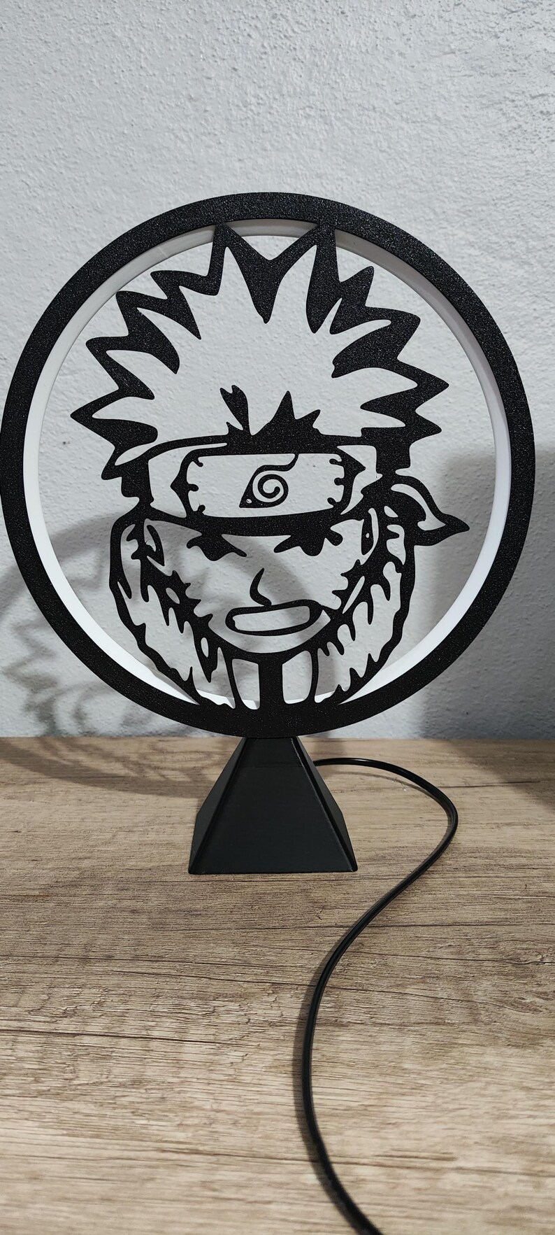 Custom LED Anime Lamp Naruto Desk Light for Anime Fans & Otakus - Etsy