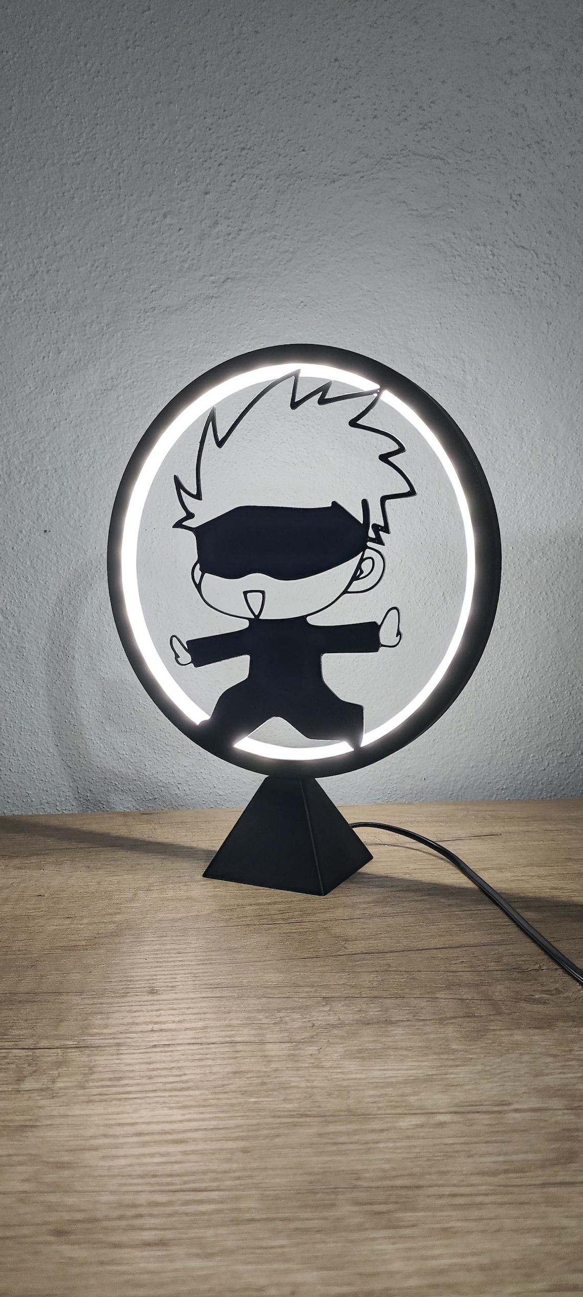 Custom LED Anime Lamp - Naruto Desk Light for Anime Fans & Otakus - Etsy