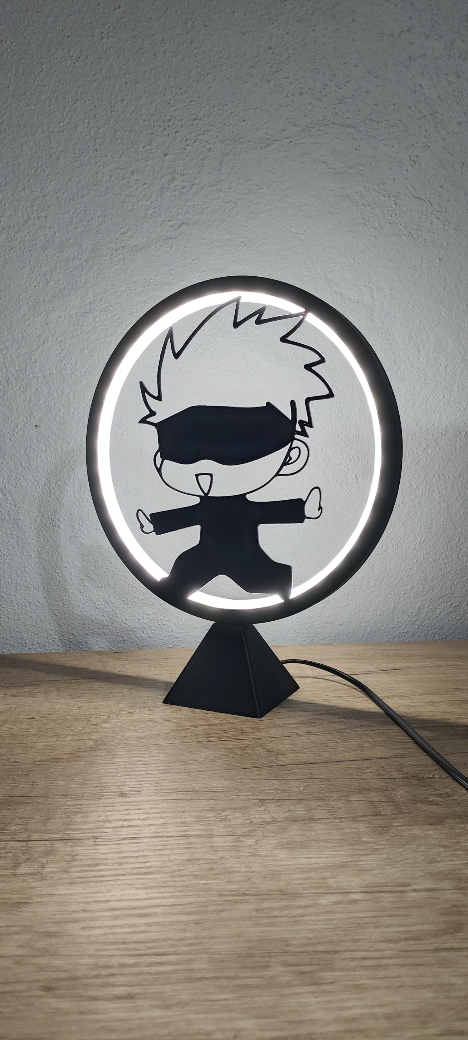 Custom LED Anime Lamp Naruto Desk Light for Anime Fans & Otakus - Etsy