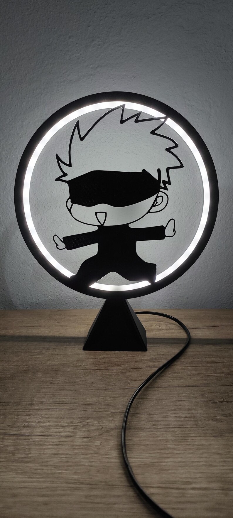 Custom LED Anime Lamp - Naruto Desk Light for Anime Fans & Otakus - Etsy