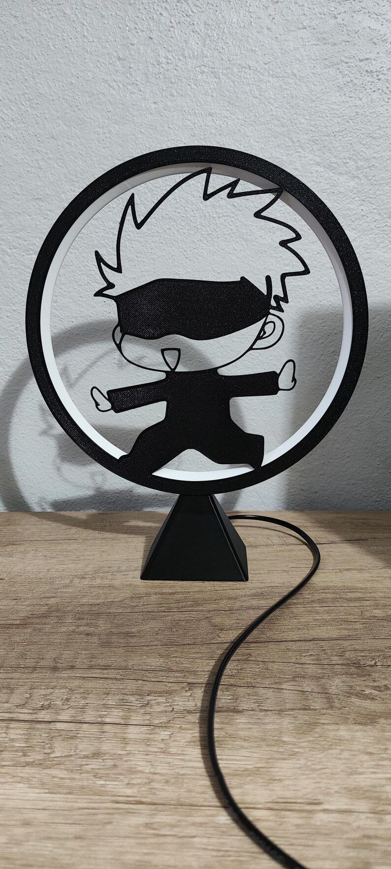Custom LED Anime Lamp - Naruto Desk Light for Anime Fans & Otakus - Etsy