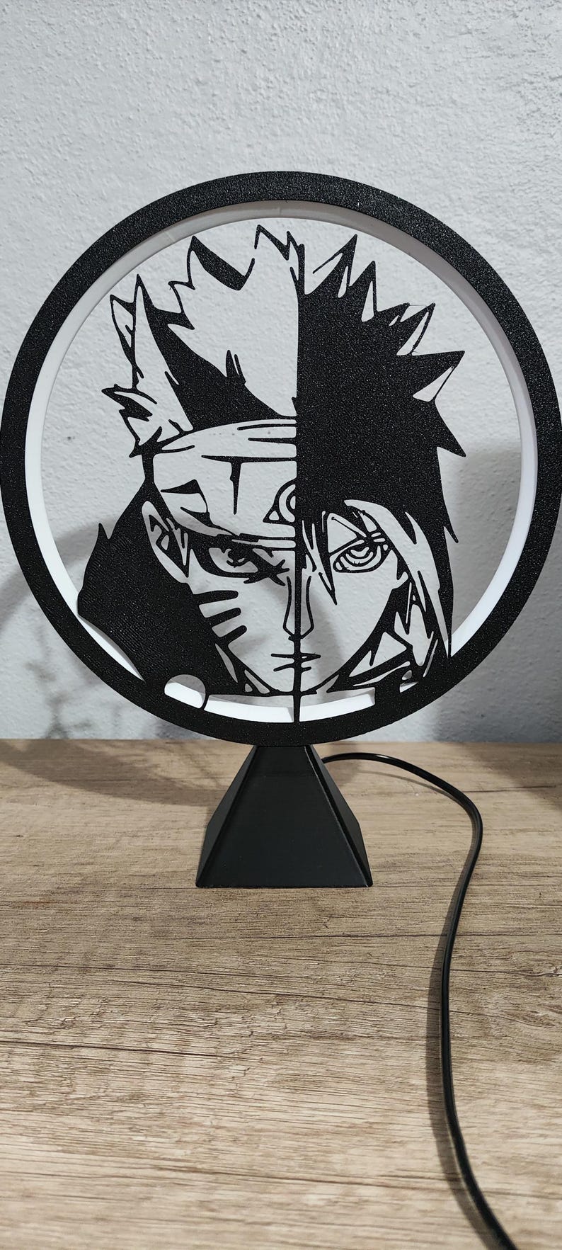 Custom LED Anime Lamp - Naruto Desk Light for Anime Fans & Otakus - Etsy