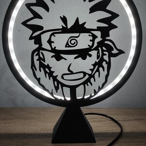 Custom LED Anime Lamp Naruto Desk Light for Anime Fans & Otakus - Etsy