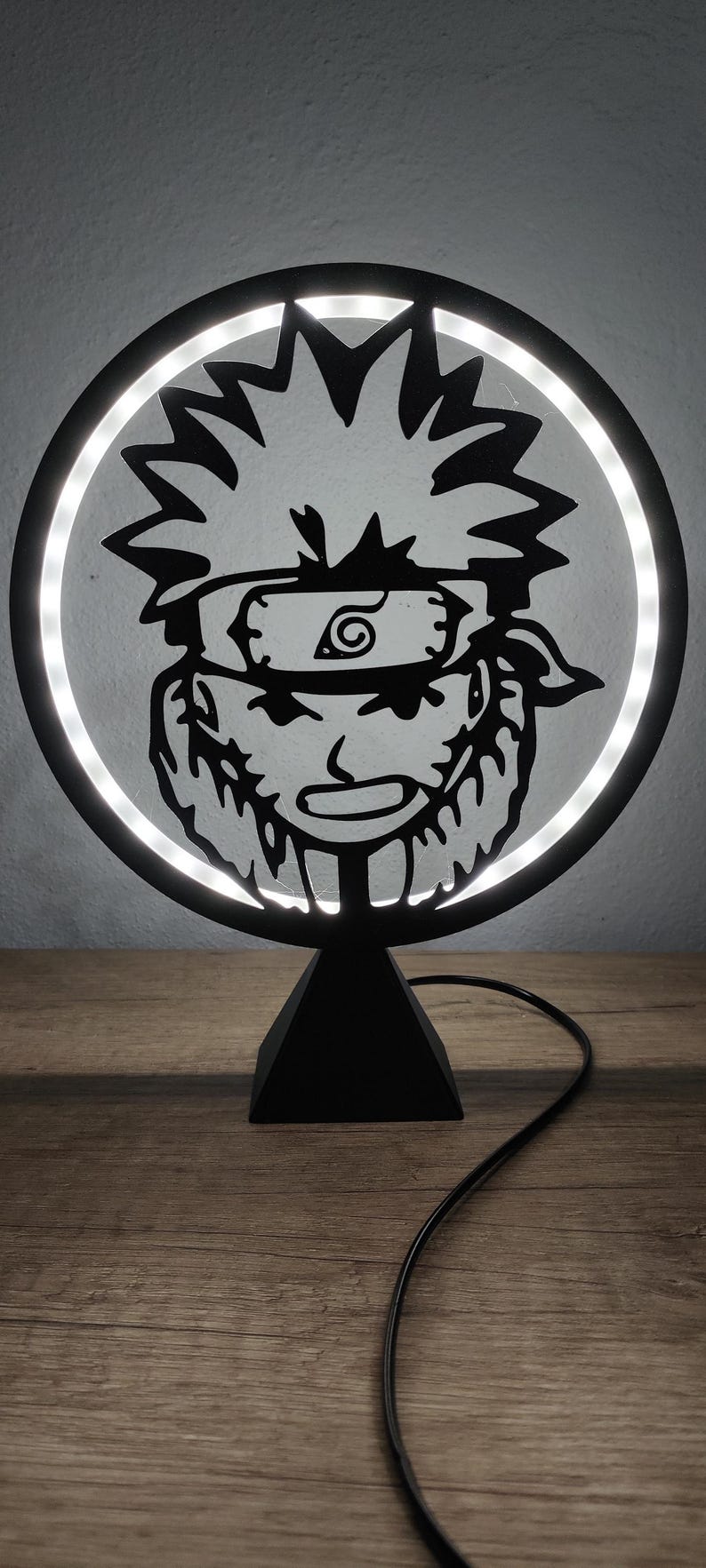 Custom LED Anime Lamp Naruto Desk Light for Anime Fans & Otakus - Etsy