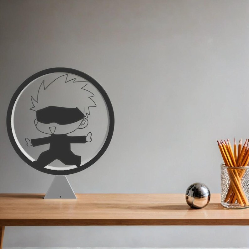 Custom LED Anime Lamp Naruto Desk Light for Anime Fans & Otakus - Etsy