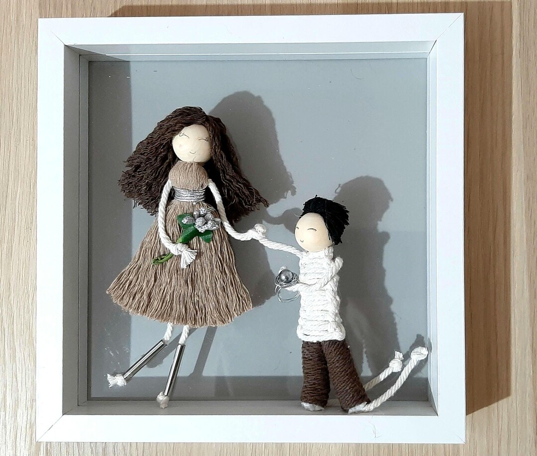 Thread Dolls, Macramé, Marriage Proposal, Boyfriends, Unique and ...