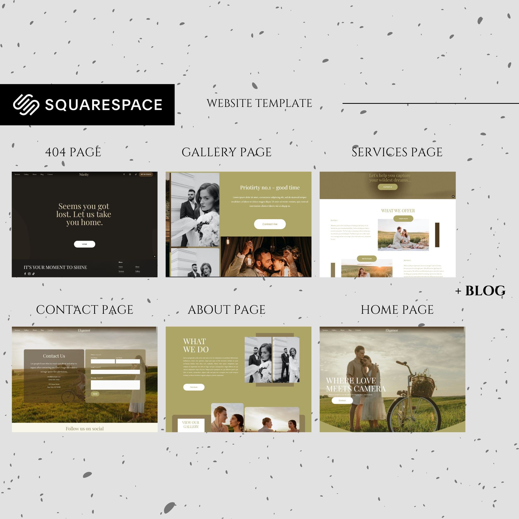 Photography Squarespace Template, Squarespace Template Photographer ...