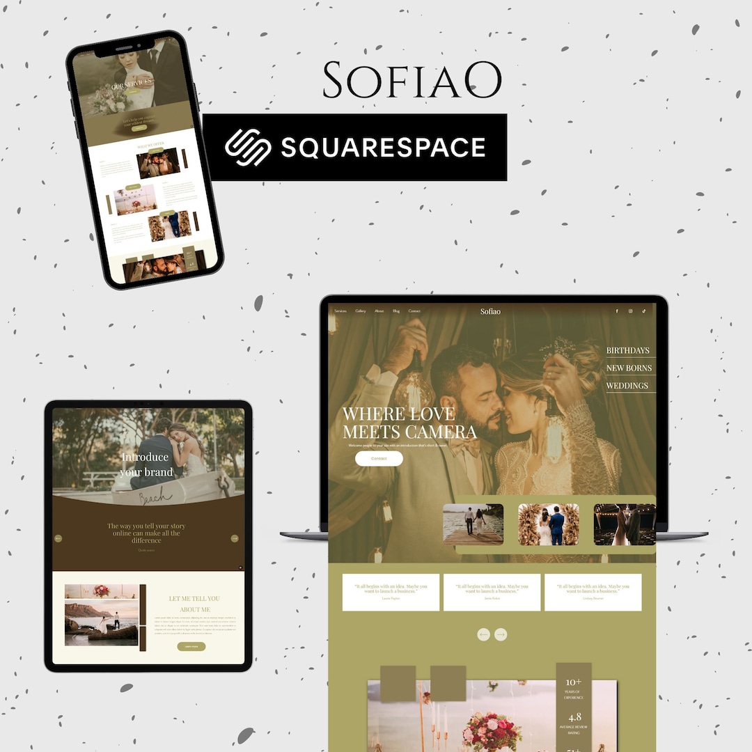 Photography Squarespace Template, Squarespace Template Photographer ...