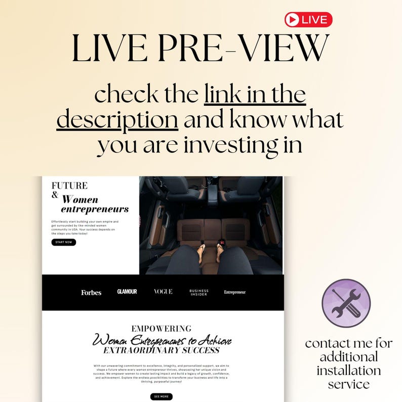 Femme Wordpress Theme, Elementor Theme Wordpress Website, Luxury ...