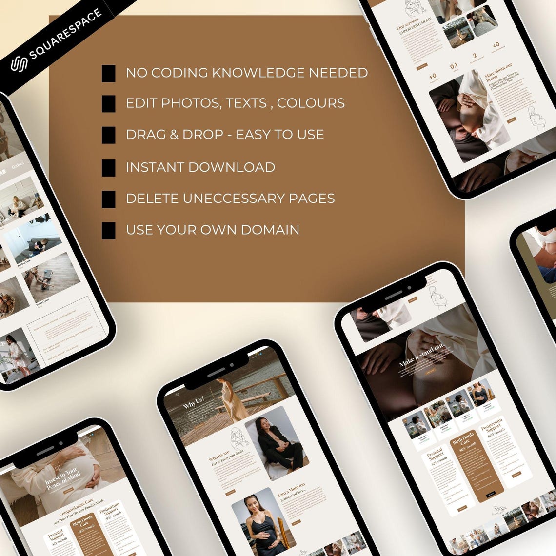 Doula Wordpress Theme, Birth Worker Elementor Theme, Business Theme ...