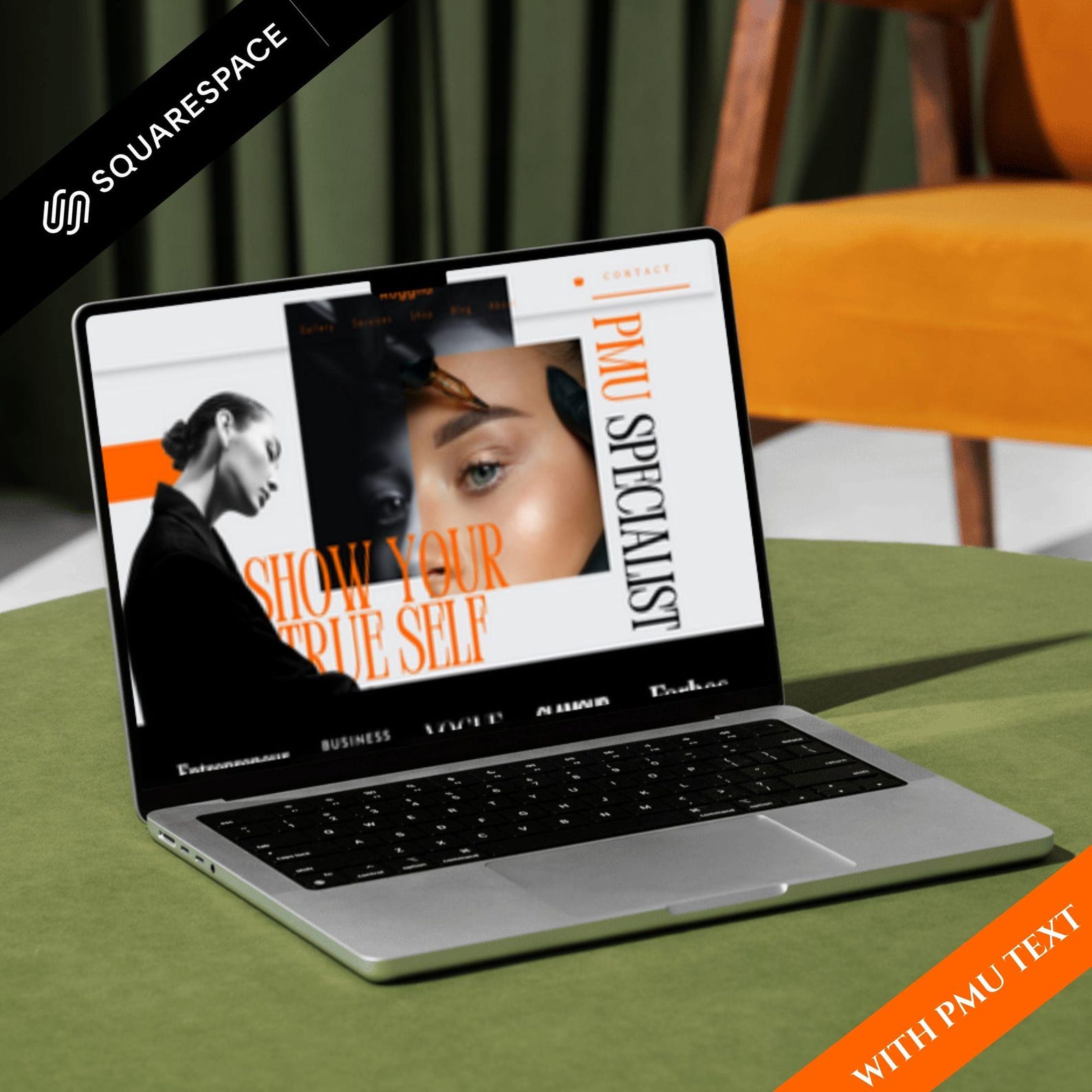 Permanent Makeup Squarespace Website, Service Squarespace Template Pmu ...