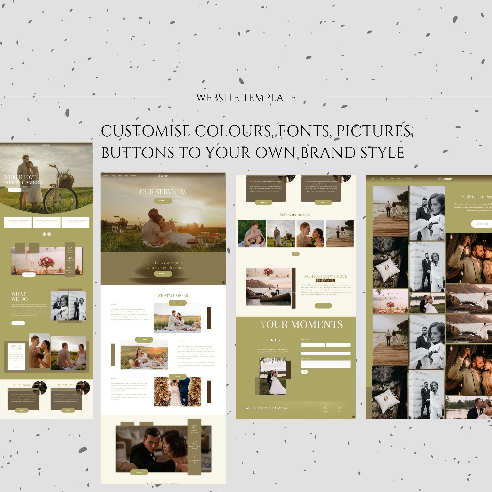 Photography Squarespace Template, Squarespace Template Photographer ...