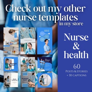 110 Nursing Posts and Stories for Instagram, Social Media Captions ...
