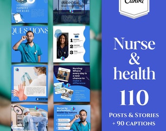 110 Nursing Posts and Stories for Instagram, Social Media Captions ...