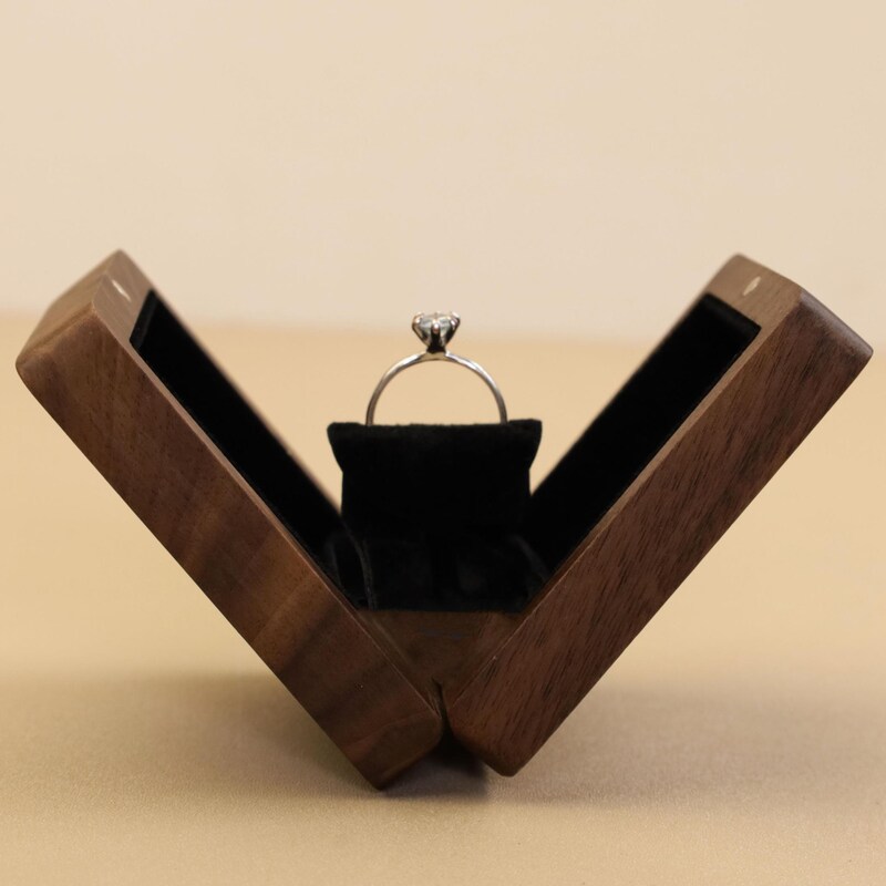 Slim Ring Box - Etsy