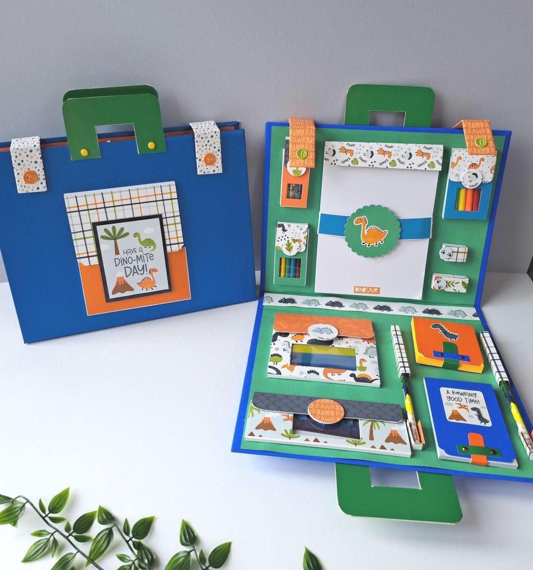 Handmade Boys Art Activity Set: Children's Travel Keepsake - Etsy
