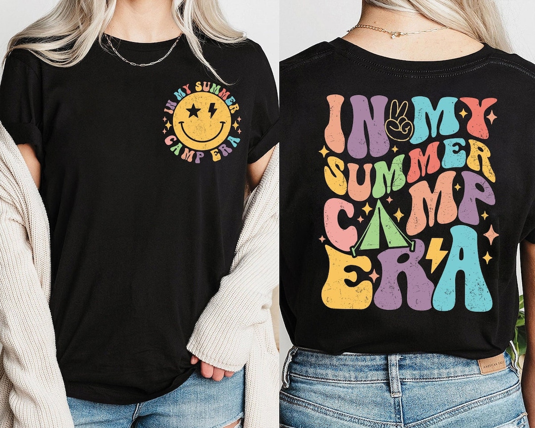 In My Summer Camp Era Shirt, Summer Scout Shirt, Camping Shirt, Summer ...
