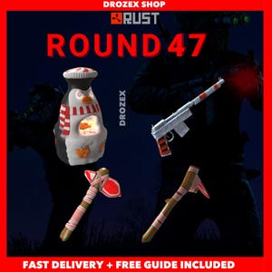 Rust All Rounds 42 + 43 + 44 + 45 + 46 + 47 + 48 [total 82/82 Skins ...