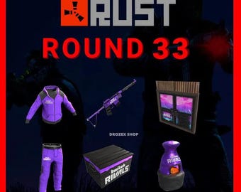 Rust Round 32 14 SKINS Twitch Drops - Etsy