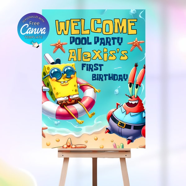 Spongebob Poster - Etsy