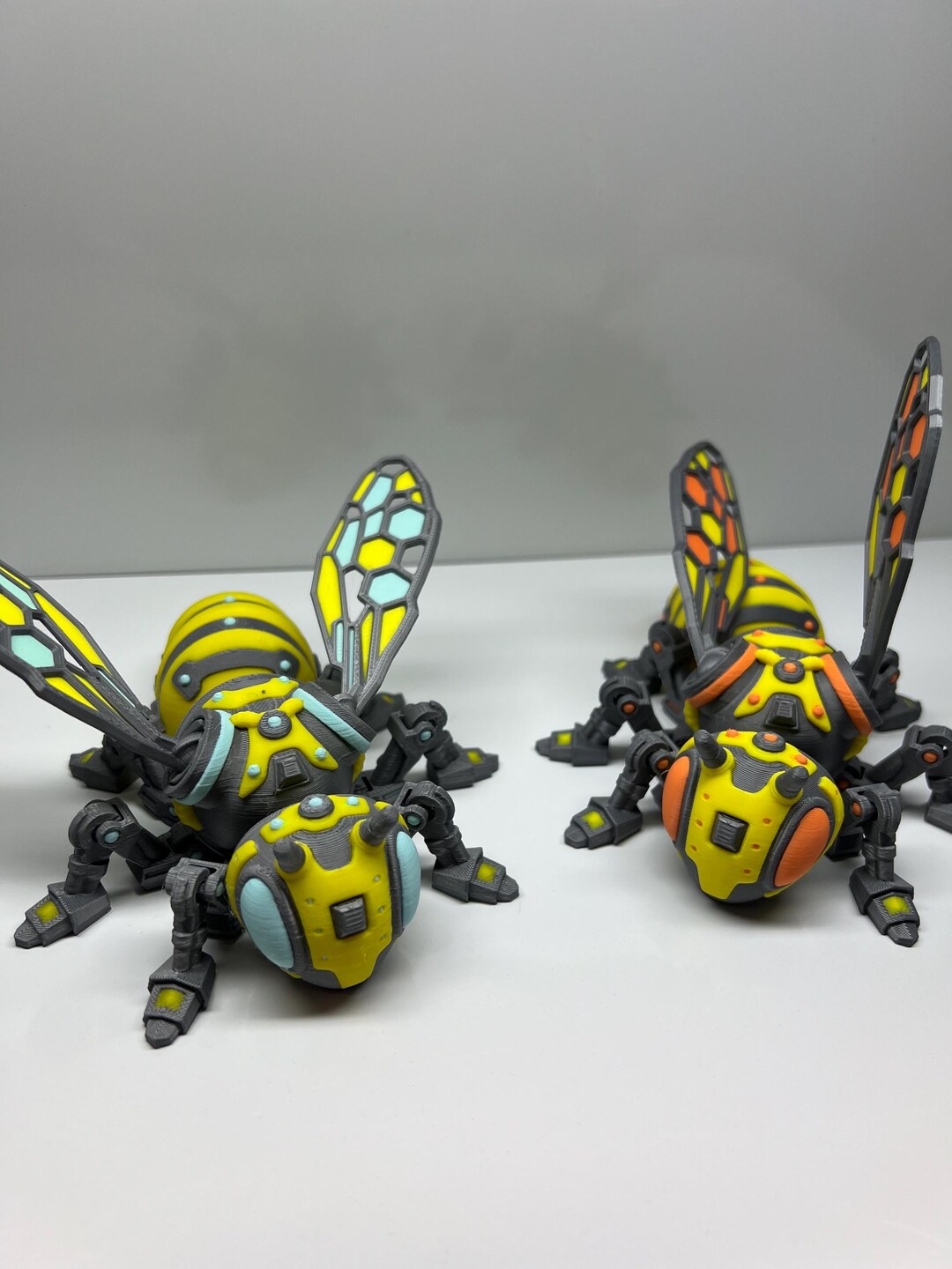 3d Printed Articulating Cyber Bee - Etsy