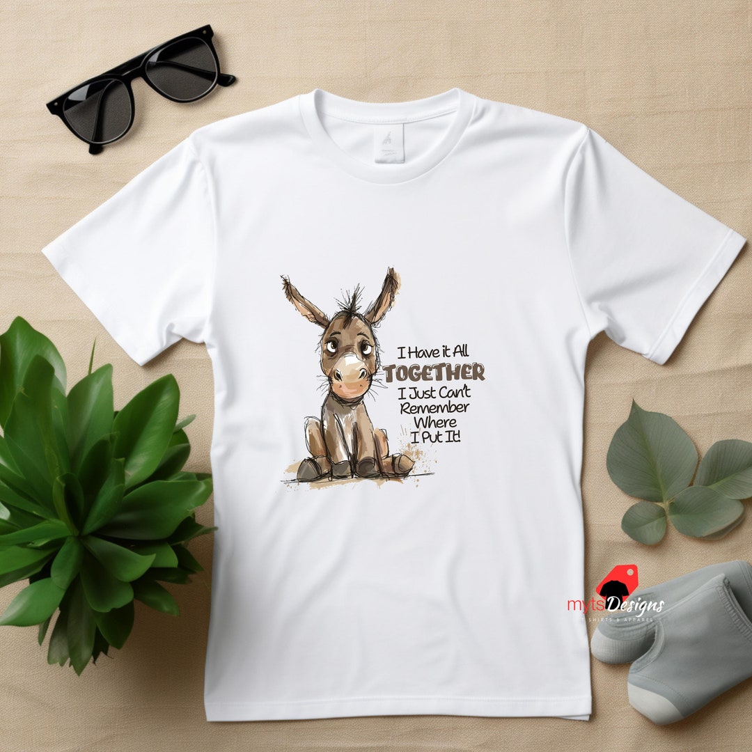 Funny T-shirt, Funny Donkey Shirt,gift for Him Her,humour Shirt,boss Shirt Gift - Etsy Australia