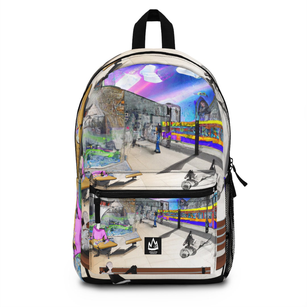 Custom Laptop Bag Artist Art Pack Limited One of a Kind Edition Unique ...