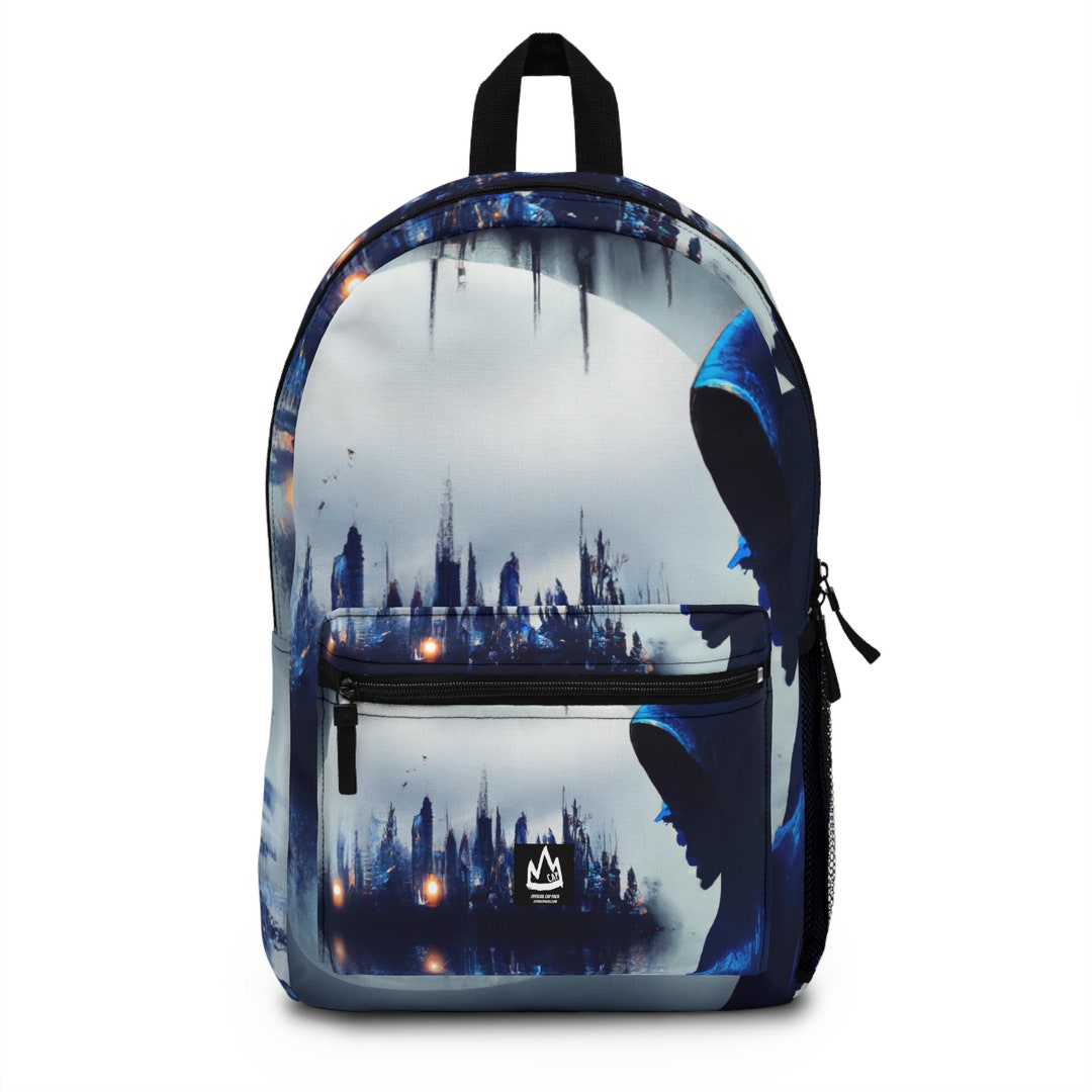 Limited Edition Laptop Bag Skate Pack Artist Created Wearable Art Pack ...