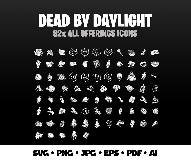 Dead by Daylight Offerings Icons Files for Dead by Daylight Perks ...