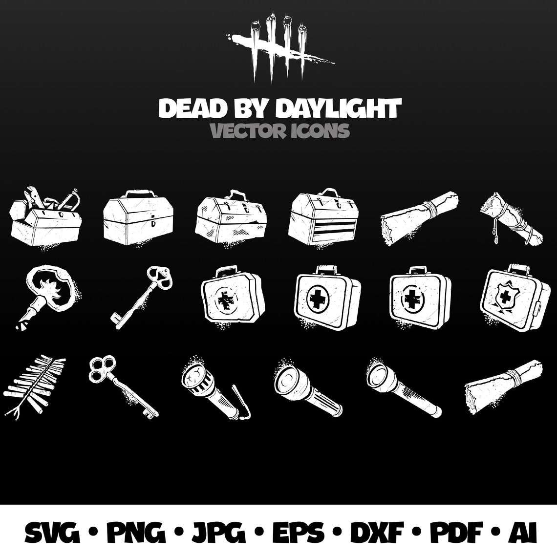 Dead by Daylight Perk Icons Files for Dead by Daylight Killer and ...