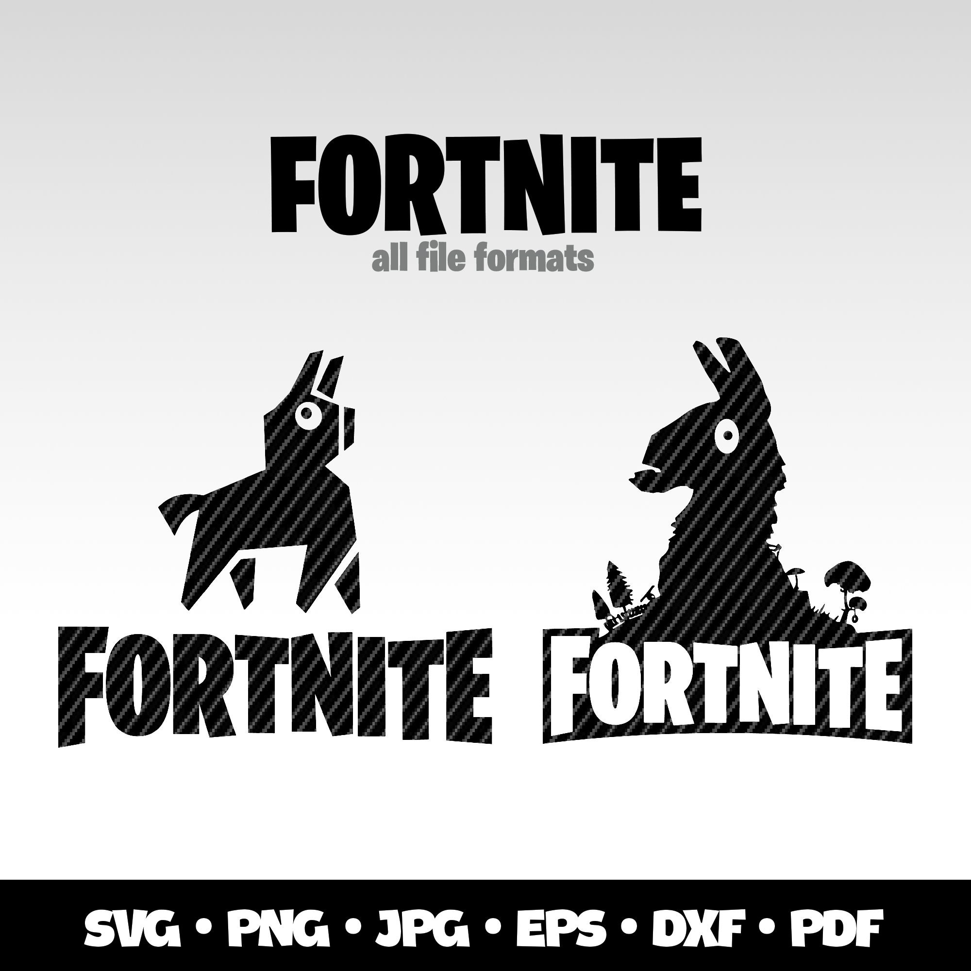 Fort Gaming Svg Bundle, F-nite Font, F-nite Clipart Svg, F-nite Lama, F ...