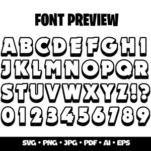 Brawl Stars Font SVG Cricut Alphabet Brawl Stars Letters Digital ...