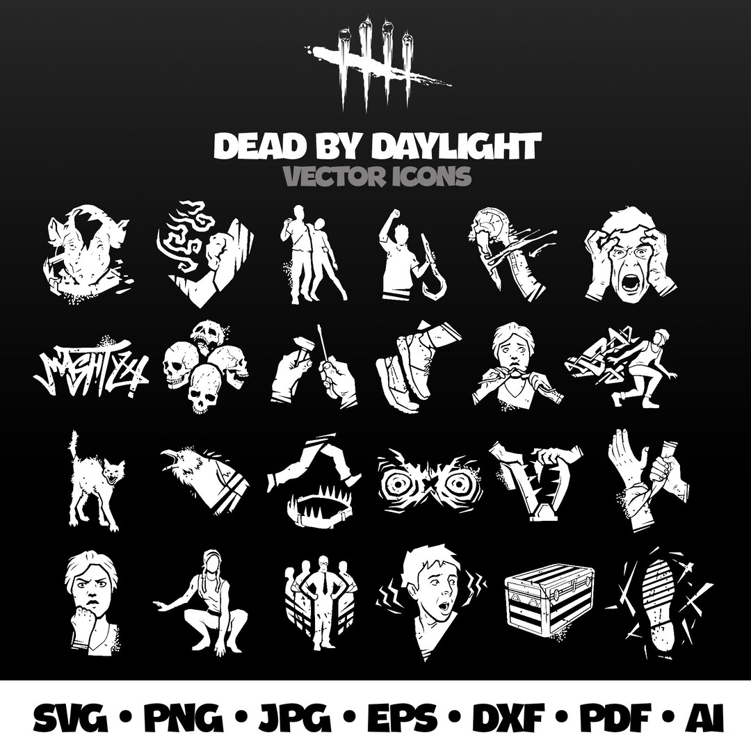Dead by Daylight Perk Icons Files for Dead by Daylight Killer and Survivor Dbd Perk Images, Pc ...