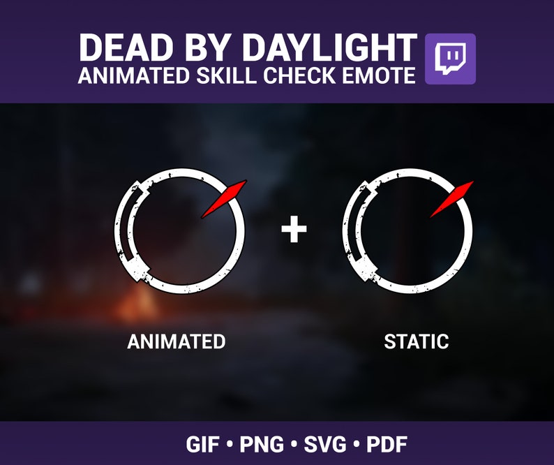 Dead by Daylight Animated Skill Check Emote for Discord and Twitch DBD ...