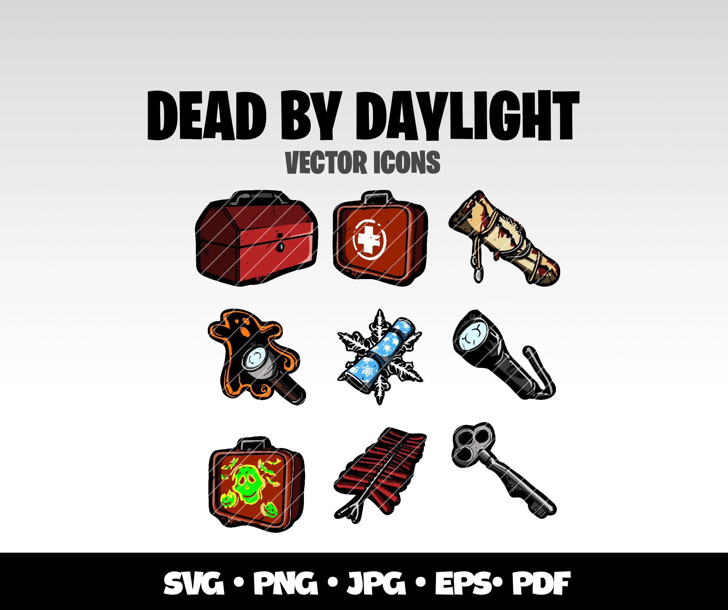 Dead by Daylight Perk Icons Files for Dead by Daylight Killer and ...