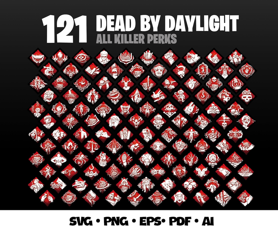 Dead by Daylight Killer All Perks Vector Bundle Dead by Daylight Killer ...