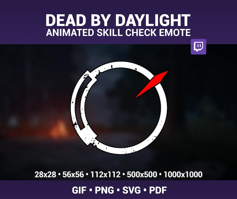 Dead by Daylight Animated Skill Check Emote for Discord and Twitch DBD ...