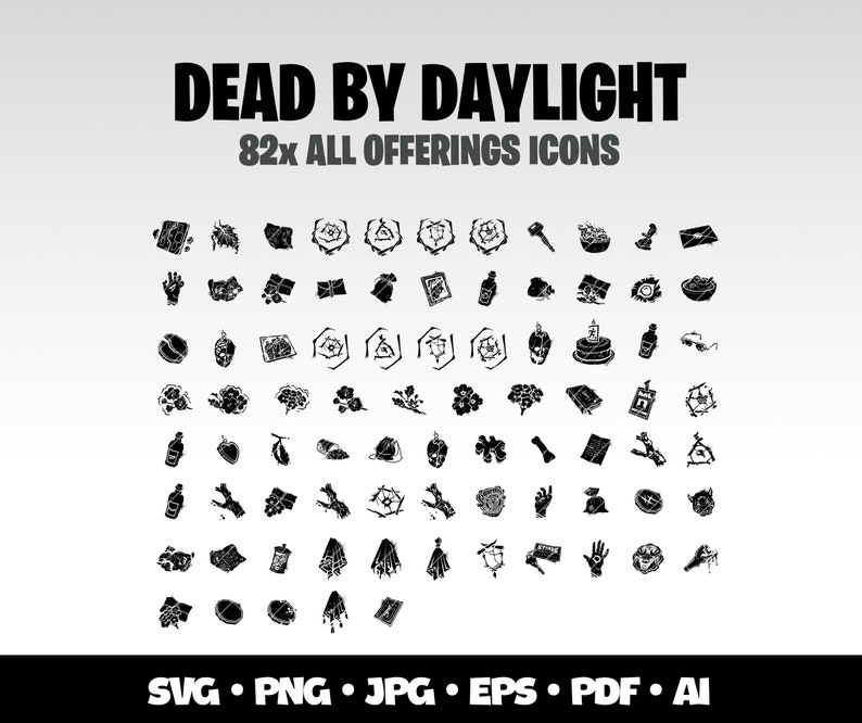 Dead by Daylight Offerings Icons Files for Dead by Daylight Perks ...