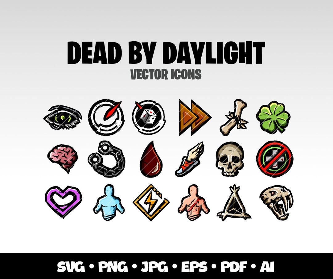 Dead by Daylight Perk Icons Files for Dead by Daylight Killer and ...