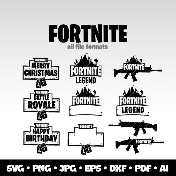Fortnight Svg - Etsy