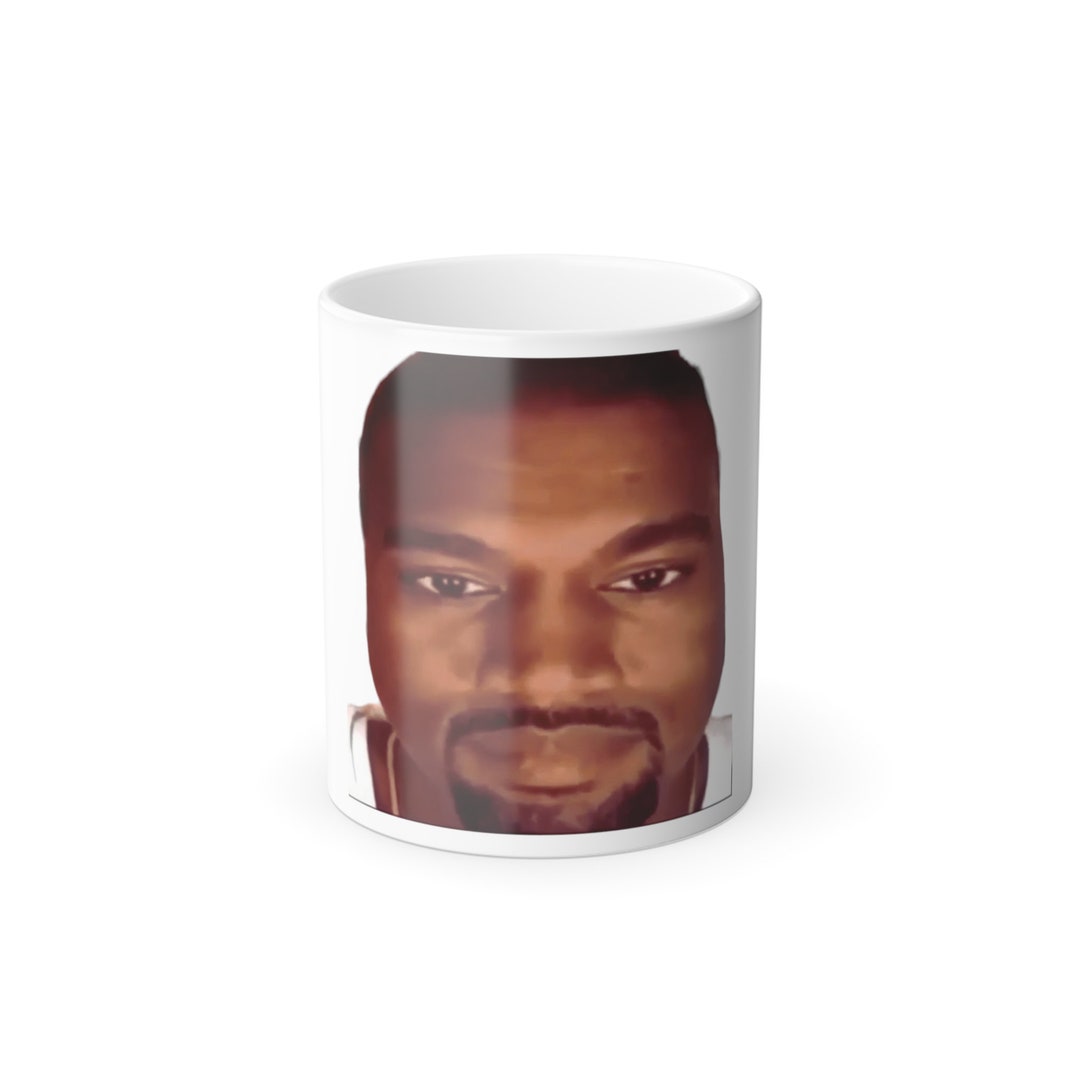 Funny Color Morphing Kanye West Staring Mug, 11oz - Etsy