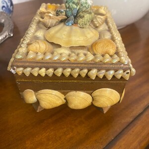 French Vintage Box With Seashells - Etsy