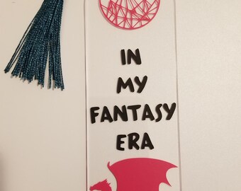 In My Fantasy Era Bookmark PNG SVG PDF - Etsy