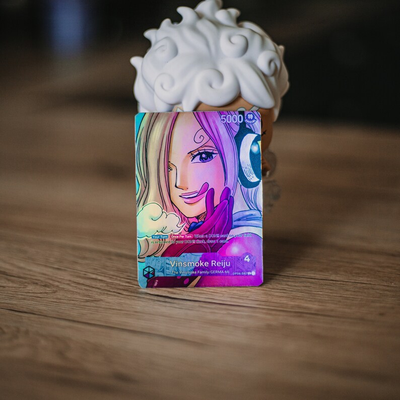 Custom One Piece TCG Leader - Trading Card Game Proxy Leader Reiju - Etsy