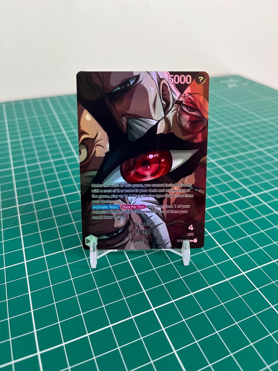 Custom One Piece TCG Leader - Trading Card Game Proxy Leader Imu (OP13 ...