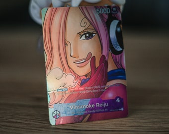 Custom One Piece TCG Leader Trading Card Game Proxy Leader Reiju - Etsy