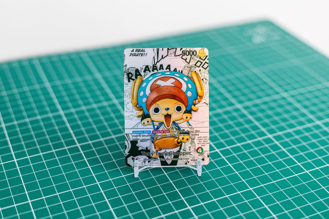 Custom One Piece TCG Leader - Trading Card Game Proxy Leader Chopper ...