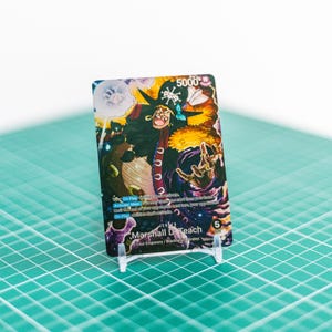 Custom One Piece TCG Leader Trading Card Game Proxy Leader Blackbeard ...